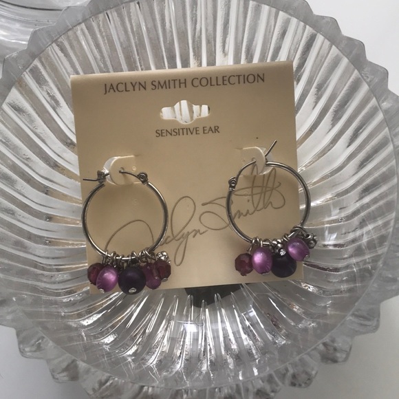 Jaclyn Smith | Jewelry | Jaclyn Smith Collection Small Hoop Earring ...